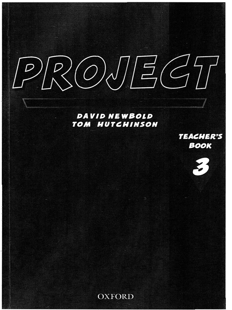 Project 3 Teacher's Book