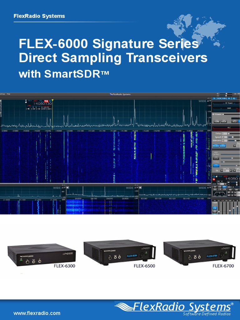 FLEX-6000 Family Datasheet | Software Defined Radio | Bandwidth (Signal ...