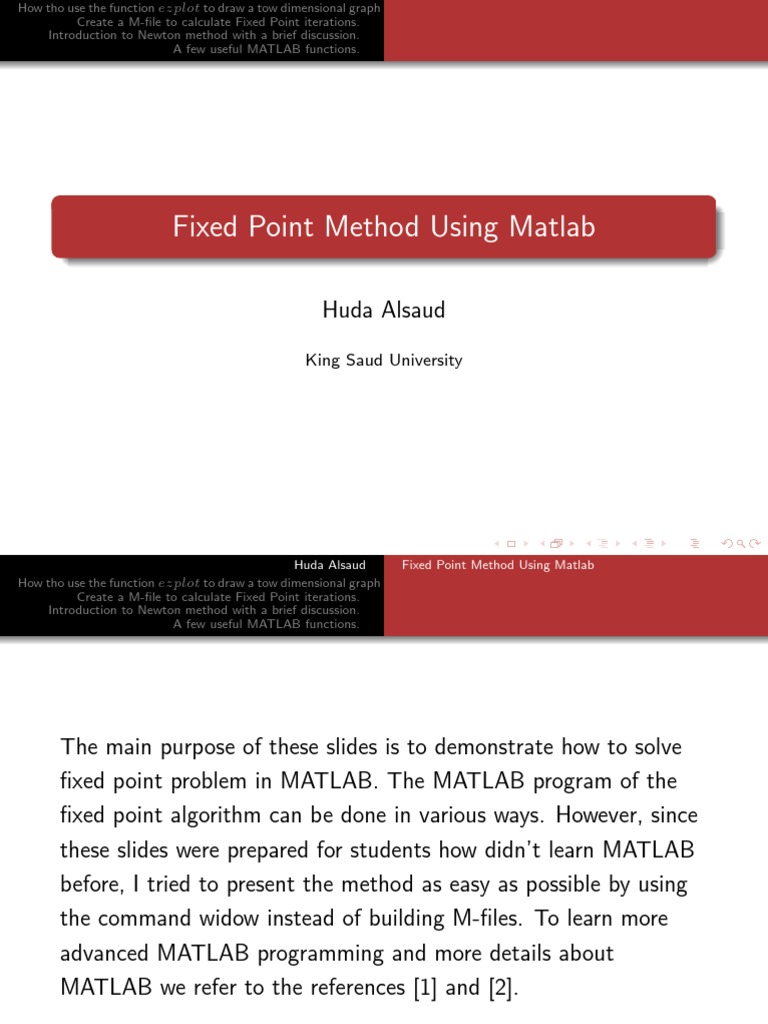 Matlab Lecture Pdf Pdf Pi Applied Mathematics