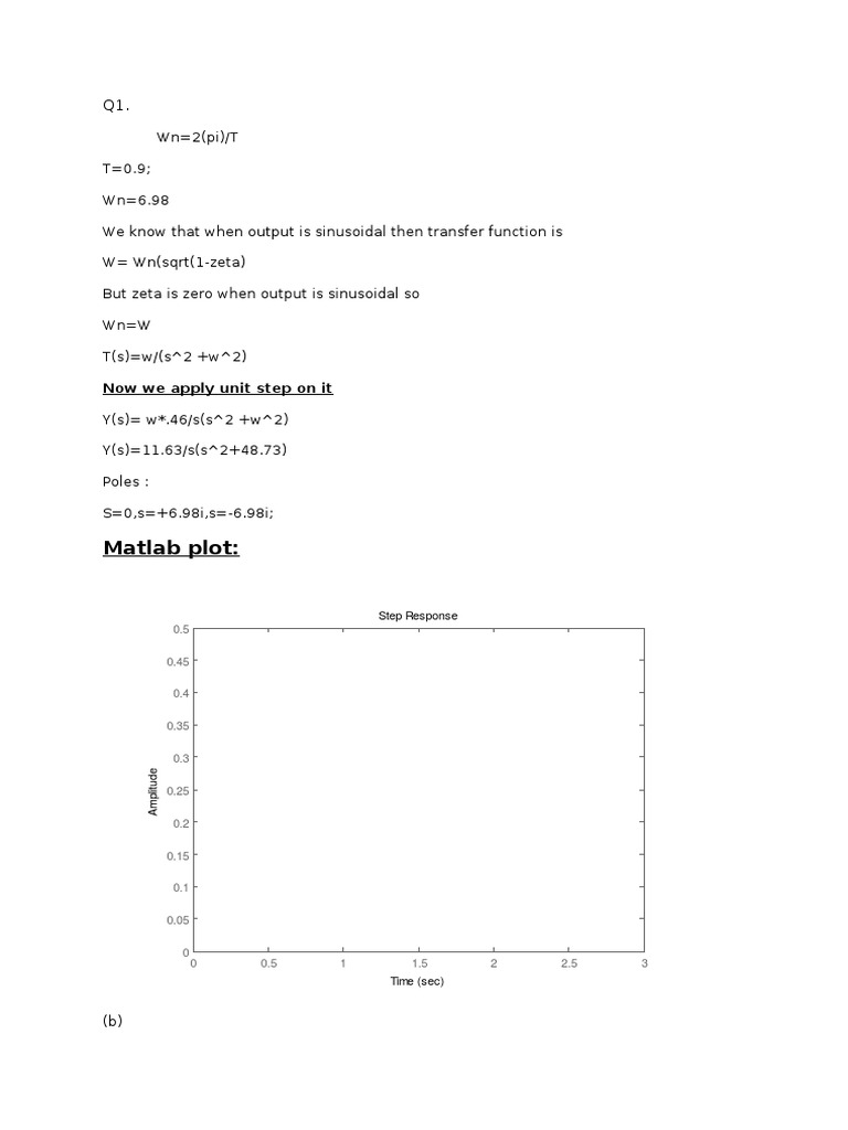 Control Systems Analysis | PDF | Teaching Methods & Materials