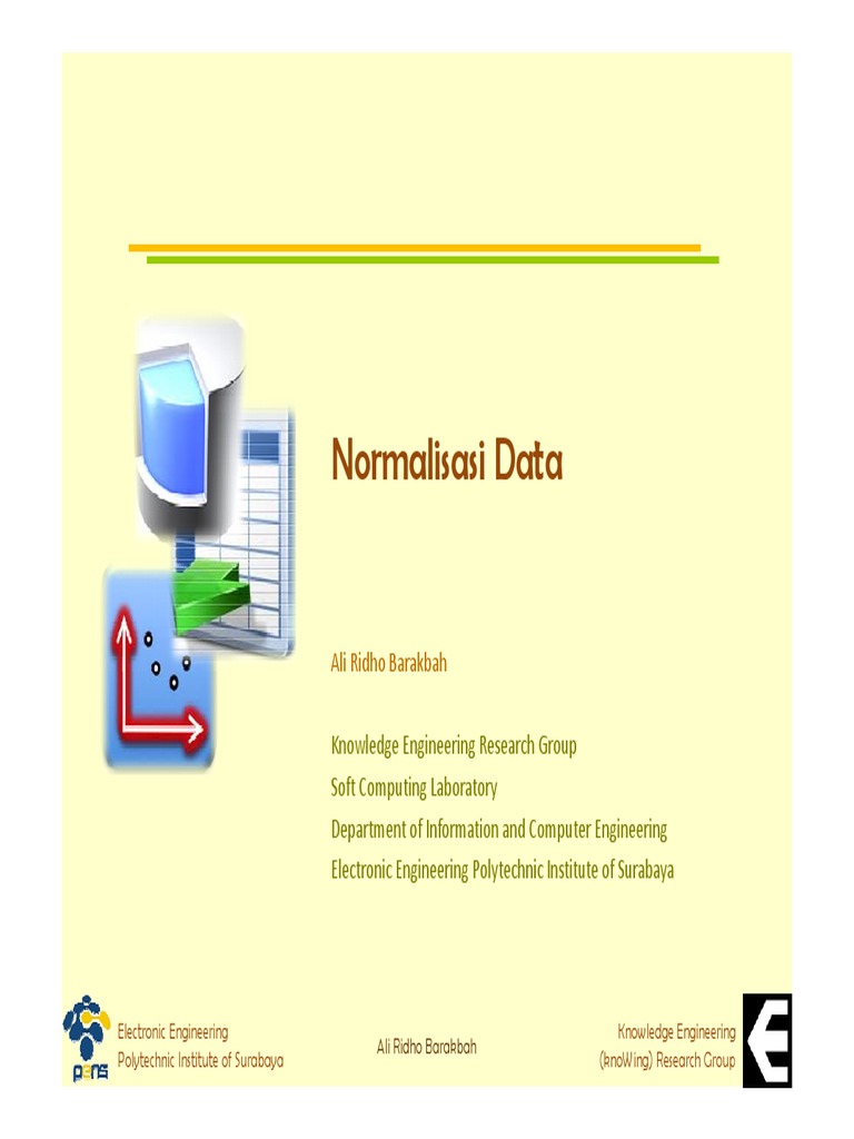 Normalisasi Data PDF | PDF