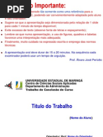 Modelo Slides TCC I 2025 | PDF