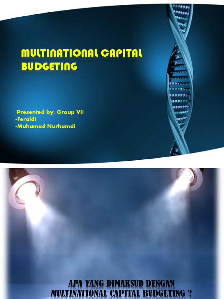 Multinational Capital Budgeting | PDF