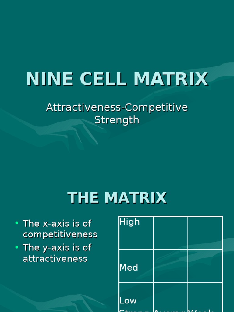 Nine Cell Matrix | PDF