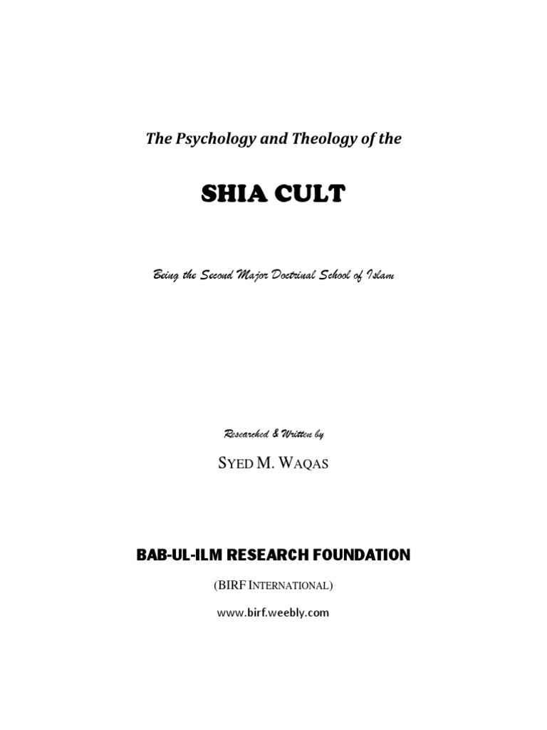 Understanding Shia Theology and History | PDF | Shia Islam | Hadith