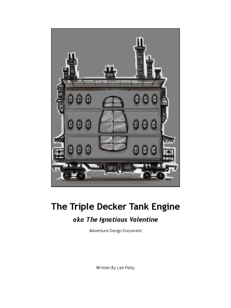 The Triple Decker Tank Engine Level Design | PDF | Leisure | Nature