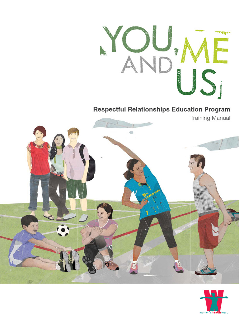 You, Me and Us Respectful Relationships Education Program: Training ...