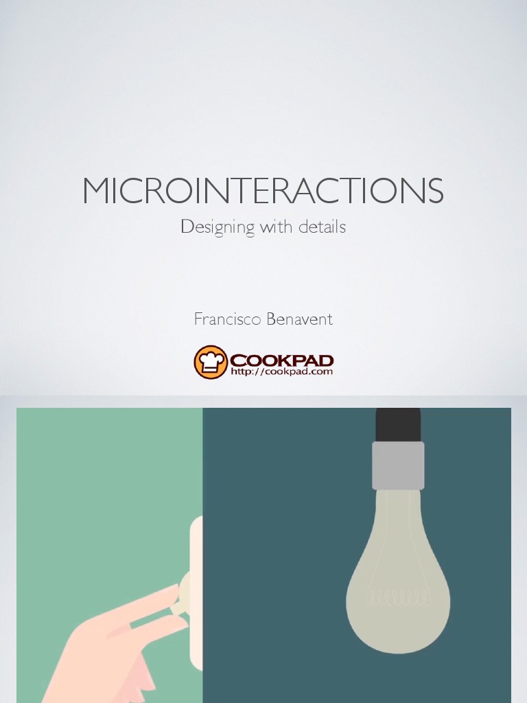 Microinteractions | PDF | Feedback | Trigger (Firearms)