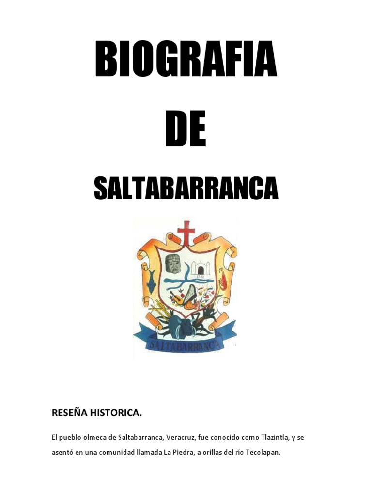Biografia Saltabarranca | PDF | Naturaleza