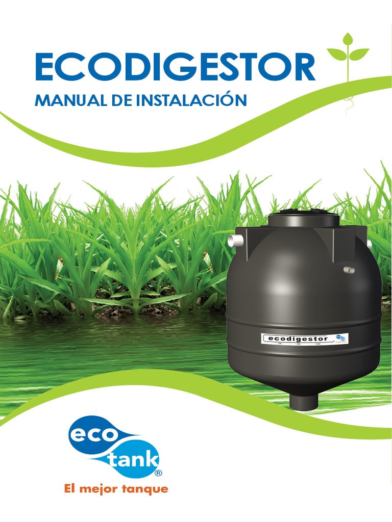 Eco Digestor | PDF | Excavación (Arqueología) | Tanques