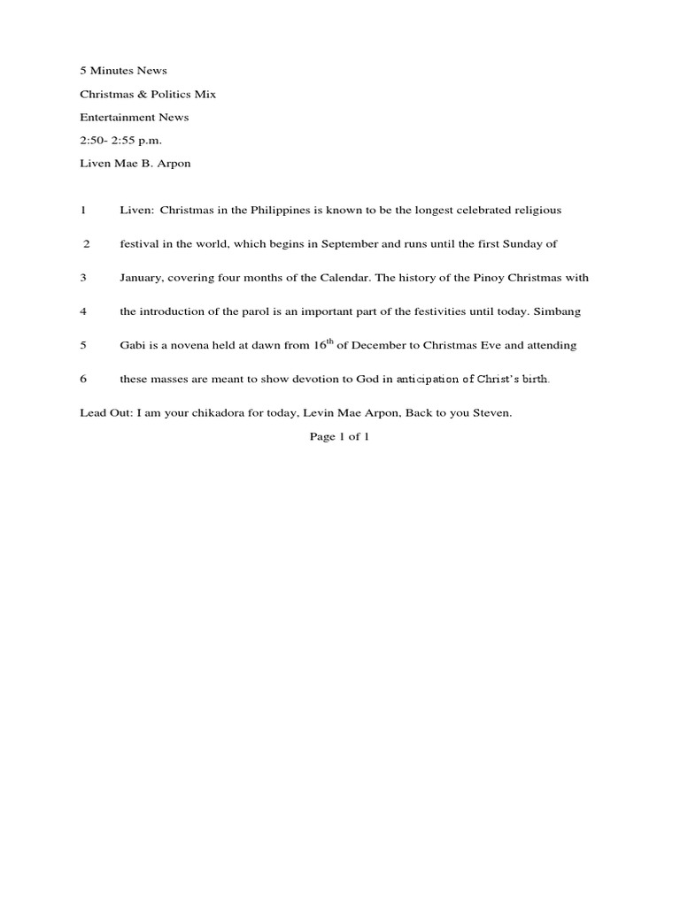 Individual Script Radio Broadcasting English | PDF | Kilowatt Hour | Nature