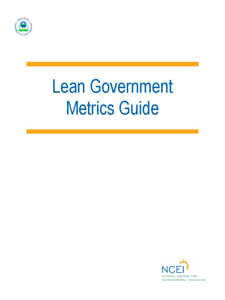 Lean Metrics Guide | PDF | Lean Manufacturing | Six Sigma
