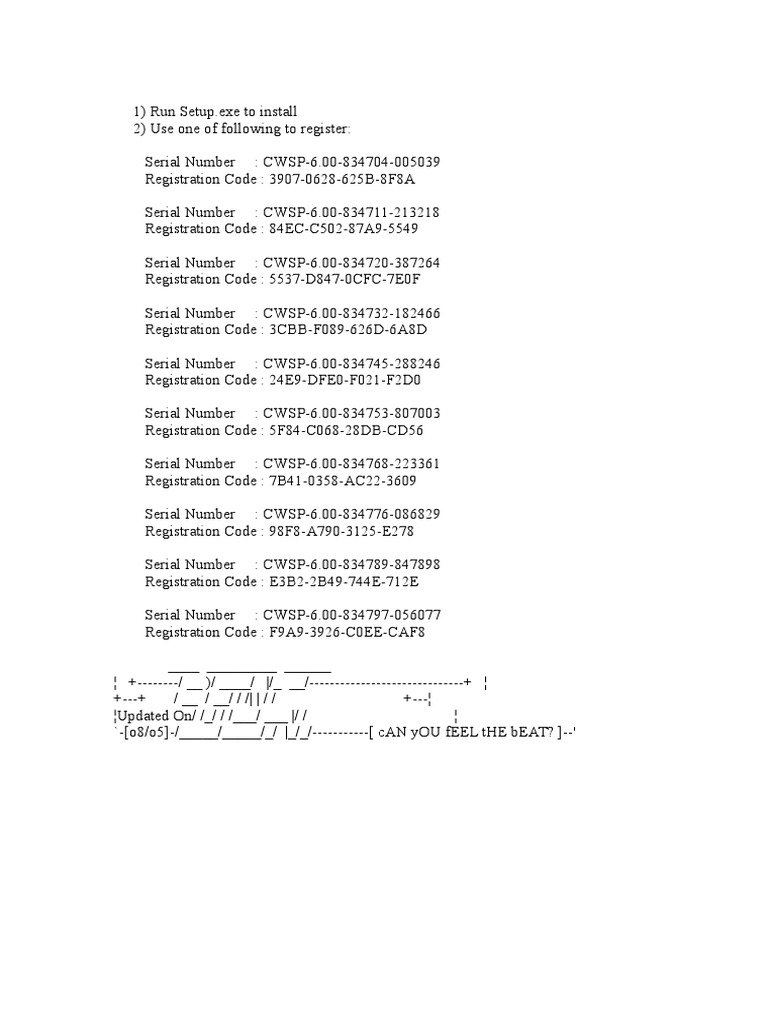 Serial Sonar 6 | PDF | Written Communication | Software