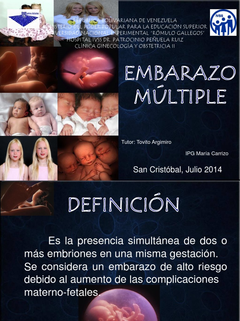 Embarazo Multiple | PDF | Parto | El embarazo