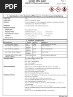 Ficha de Seguridad Neolone PH 100 Msds | PDF | Firefighting | Toxicity