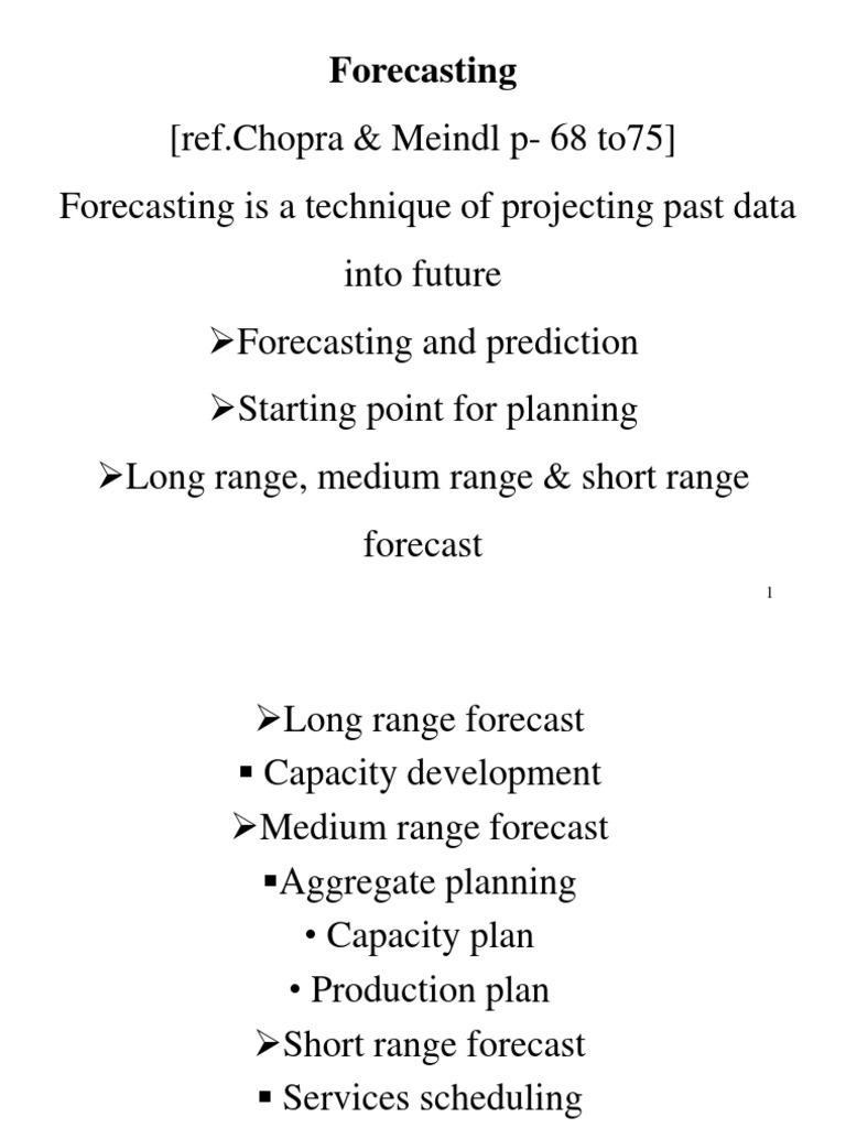 Opc Forecasting | PDF | Moving Average | Forecasting