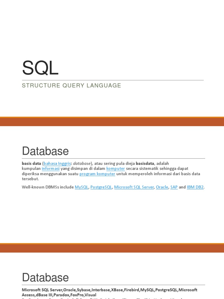Basic SQL | PDF | Relational Database | Data Management