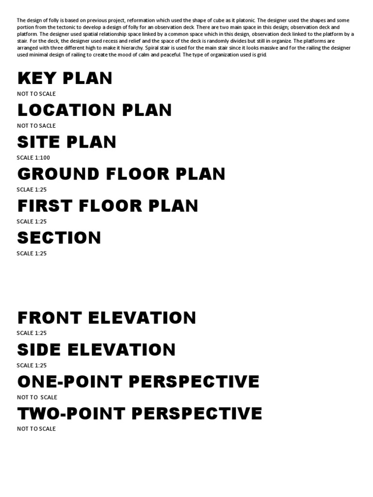 Key Plan and Site Plan Overview | PDF | Computers