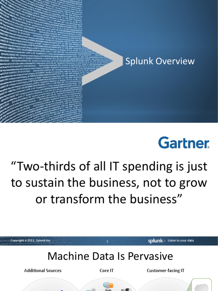 Splunk Presentation | PDF | Cloud Computing | Analytics