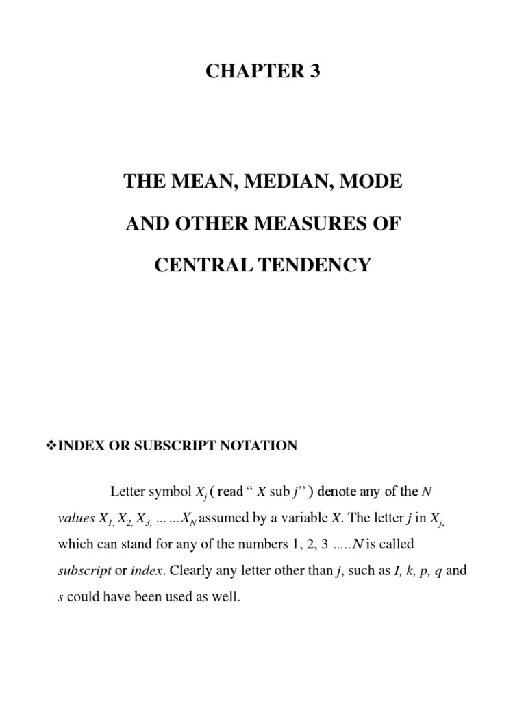 Mean, Median | PDF | Mode (Statistics) | Median