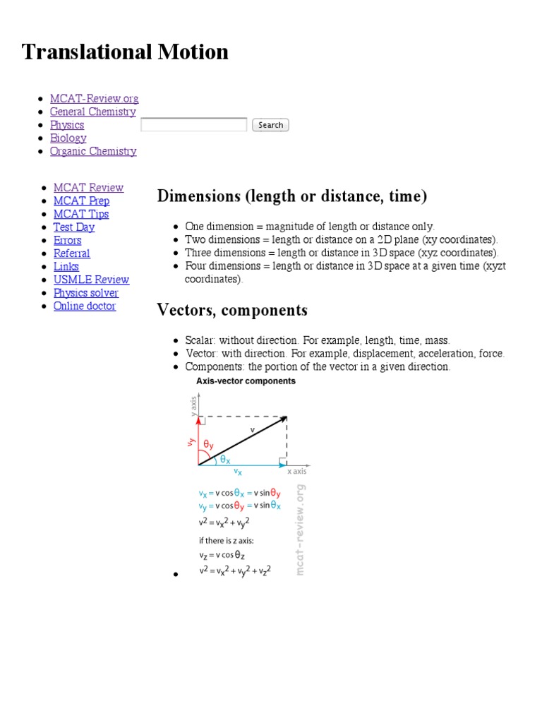 MCAT Review Physics Notes (Selected) | PDF | Atomic Nucleus | Energy Level