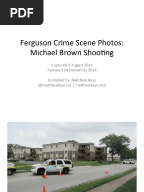 Michael Brown Crime Scene