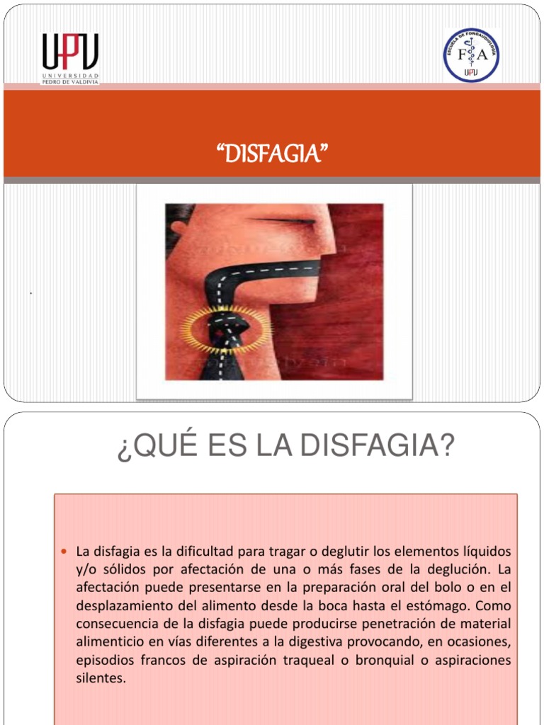 Disfagia | Esófago | Especialidades Medicas