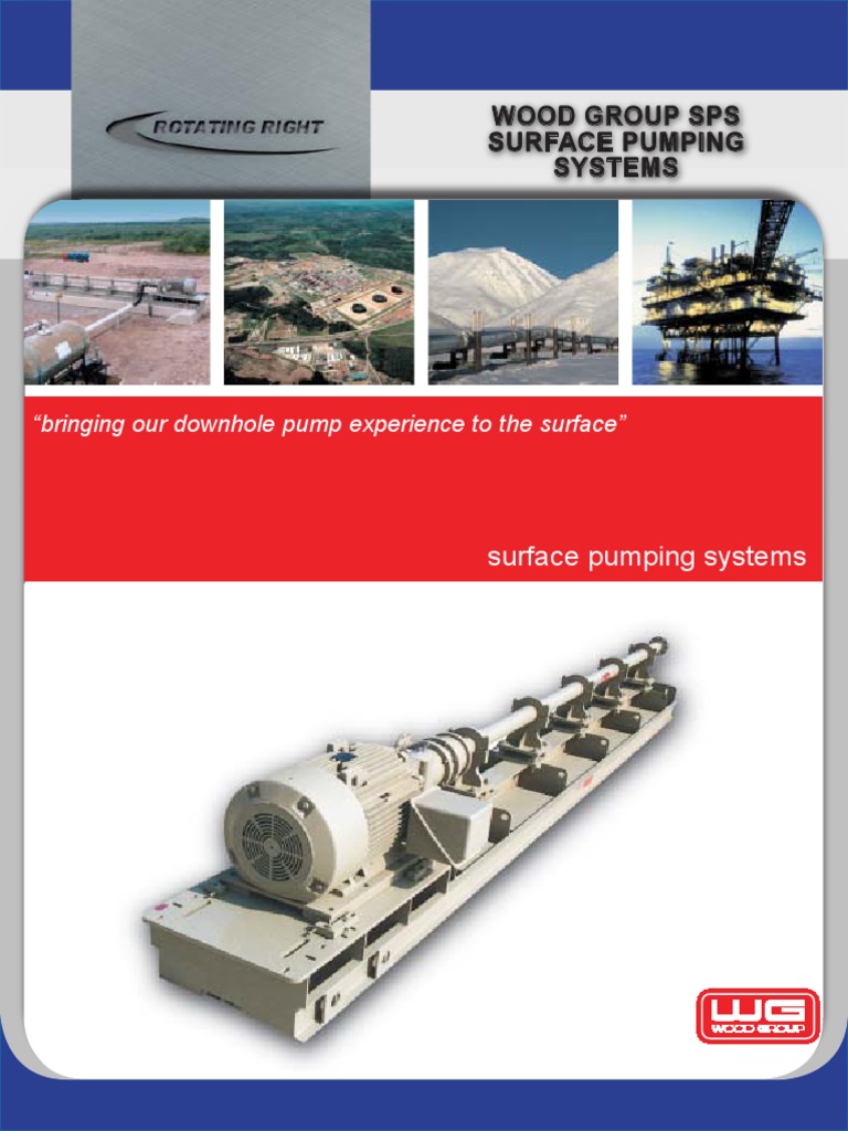 Wood Group SPS Surface Pumping Systems | PDF | Pump | Bearing (Mechanical)