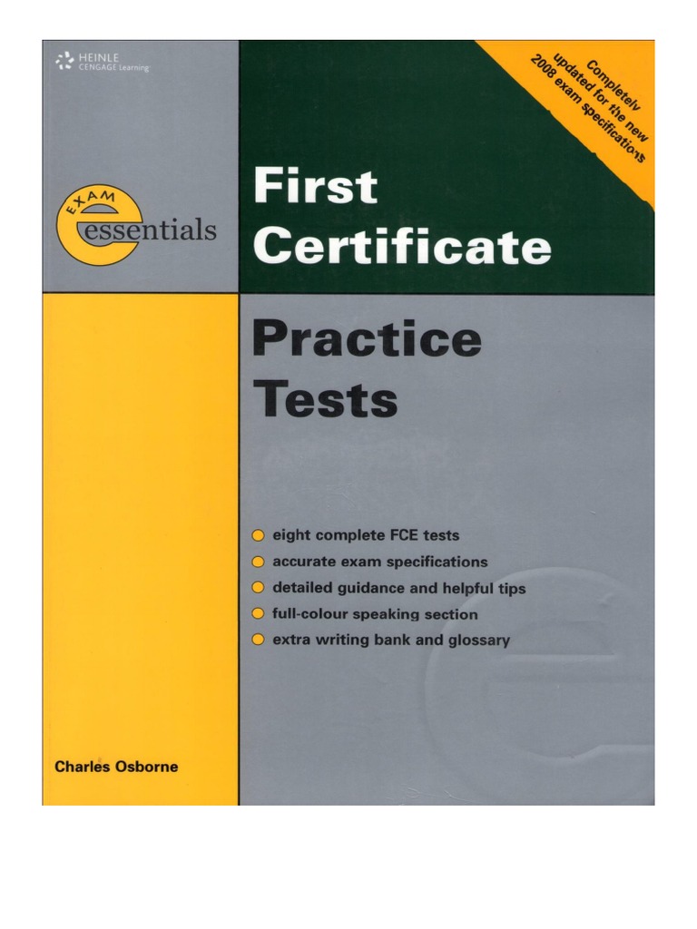FCE Practice Tests - Osborne | PDF