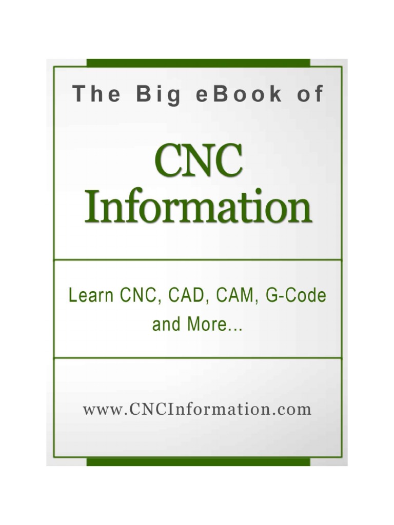 CNC Ebook | PDF | Computer Aided Design | Numerical Control