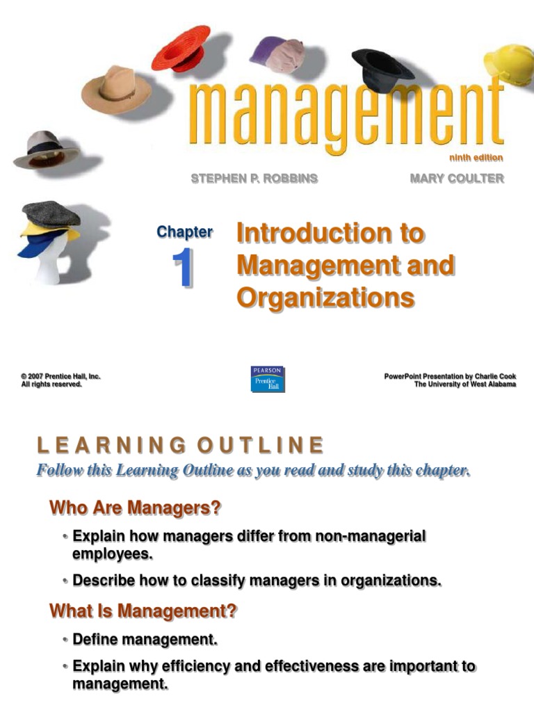 Introduction To Management and Organizations | PDF | Goal | Employment