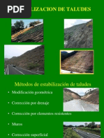 Tipos y Causas de Fallas en Taludes, Estabilidad de Taludes | PDF ...