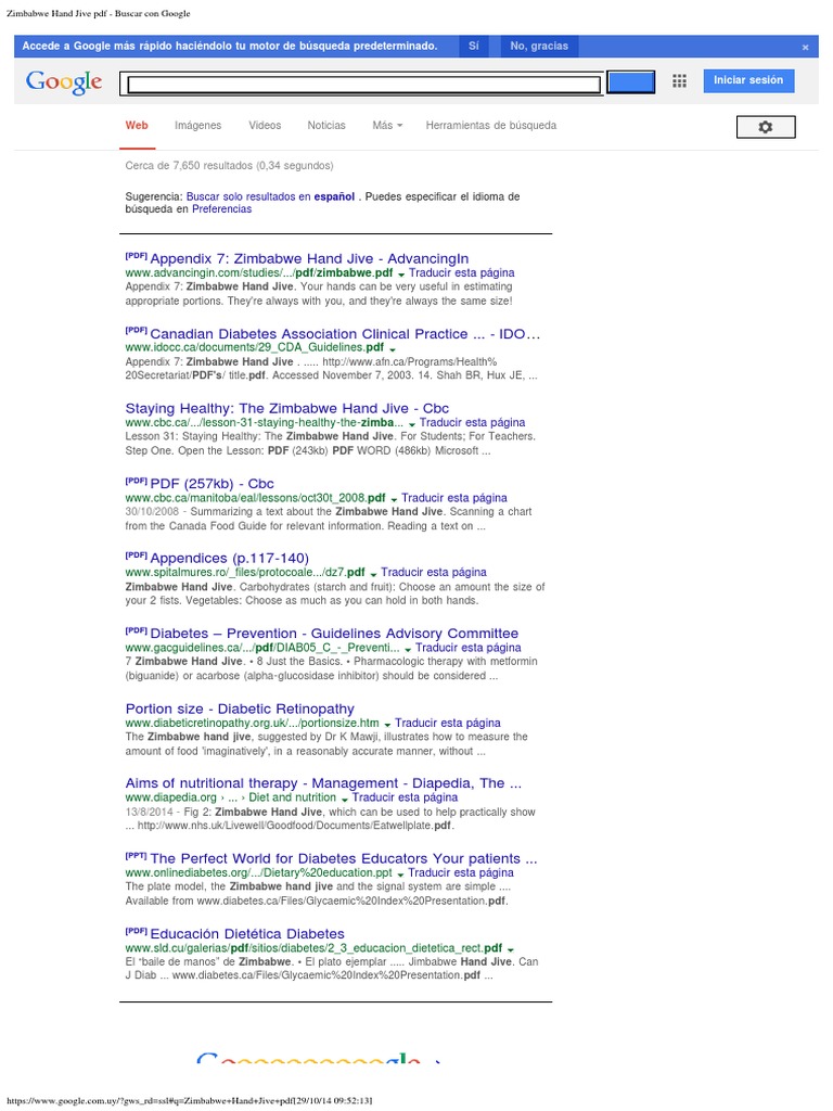 Zimbabwe Hand Jive PDF - Buscar Con Google | PDF | Diabetes | Disorders ...