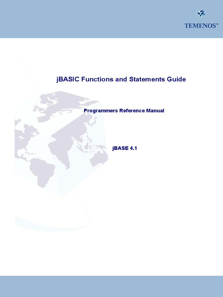 JBASIC Functions and Statements | PDF | Bracket | Computing