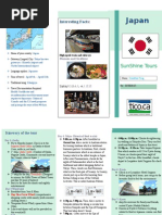 Japan Itinerary Sample | PDF