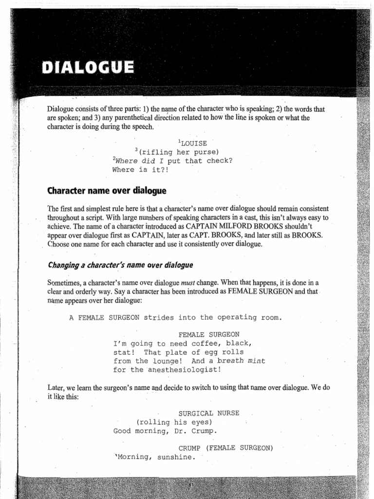 Formato de Guion 4-Dialogos | PDF | Latin Alphabet | Orthography