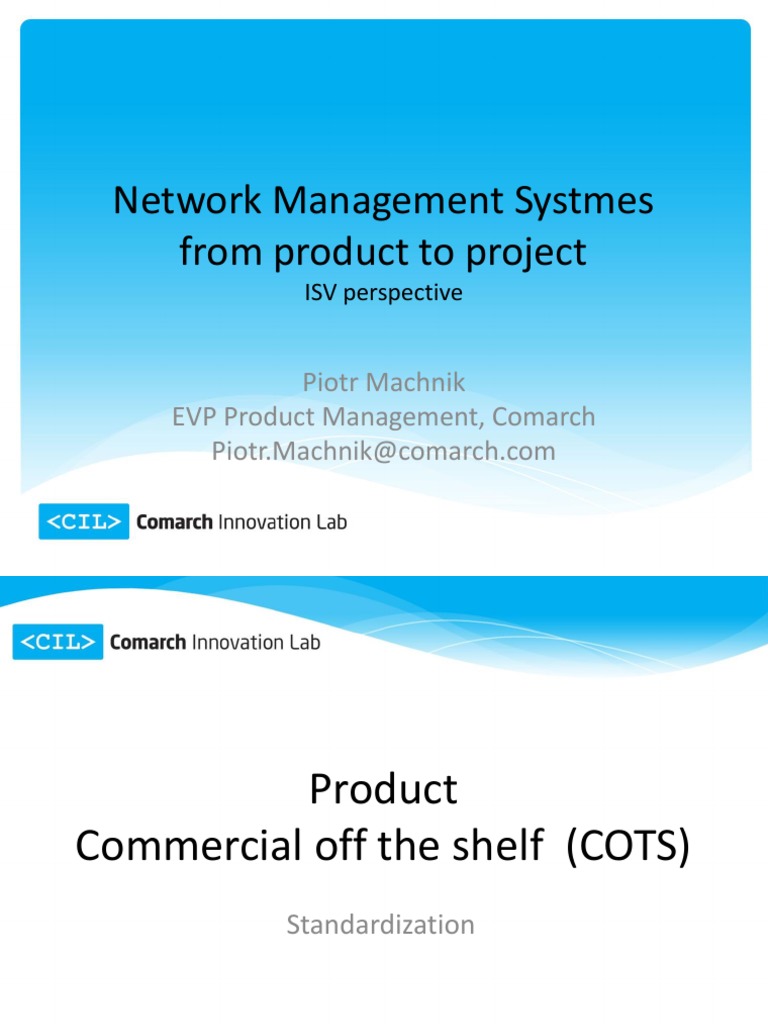 Network Management Systems Overview | PDF | Itil | Computing