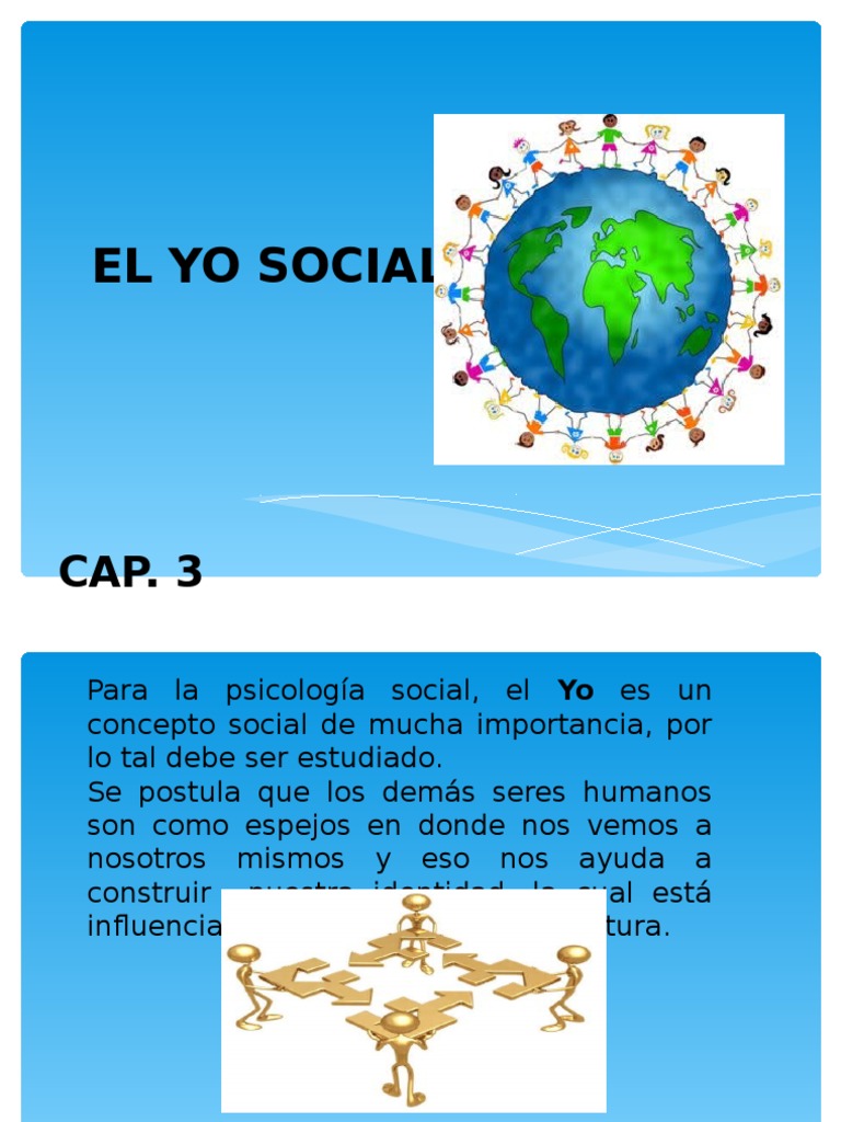 El Yo Social | Autoestima | Conceptos psicologicos