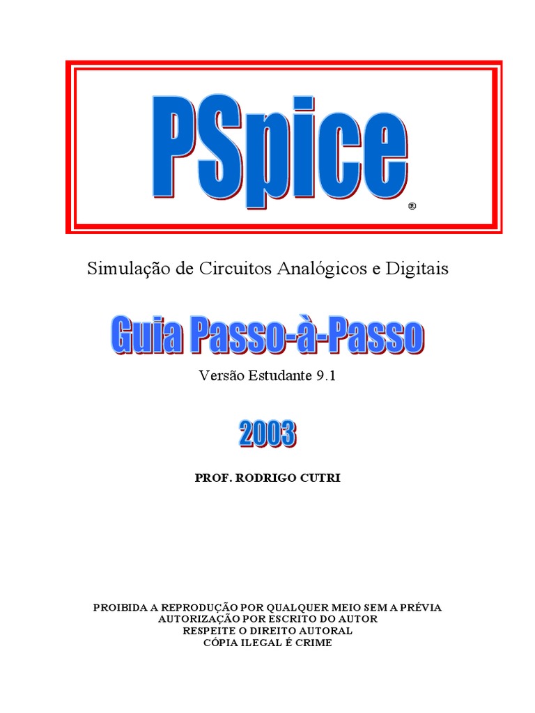 PSpice Guia Passo A Passo PDF | PDF
