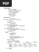 CV Shqip | PDF