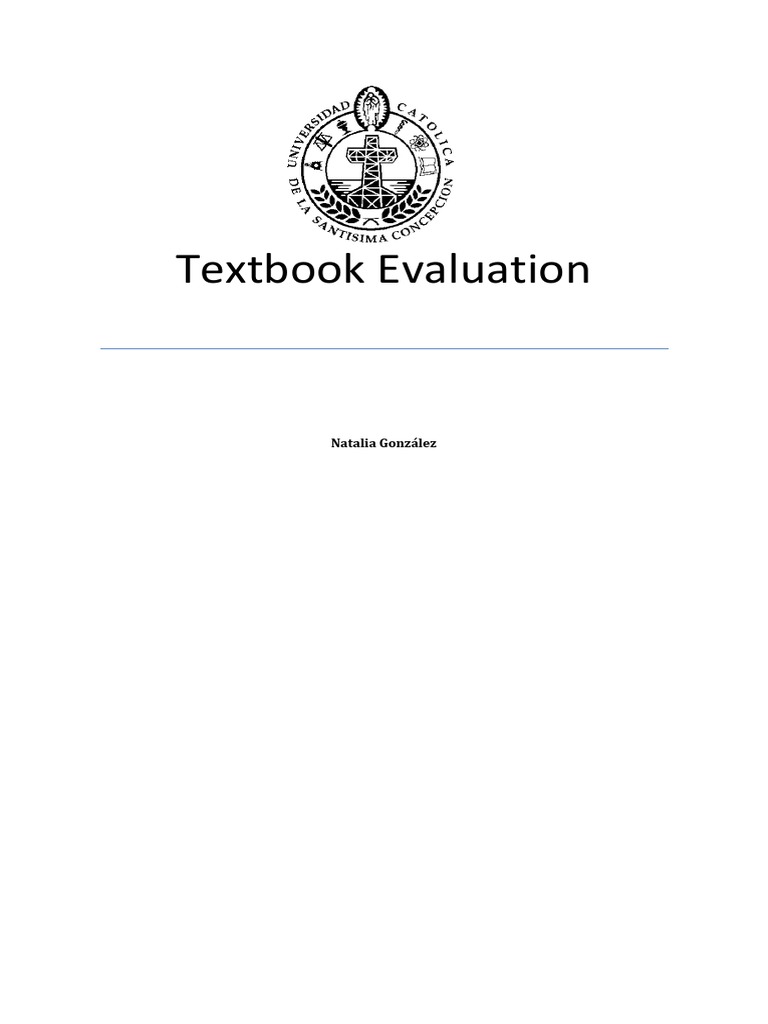 Textbook Evaluation | PDF | Textbook | Pedagogy