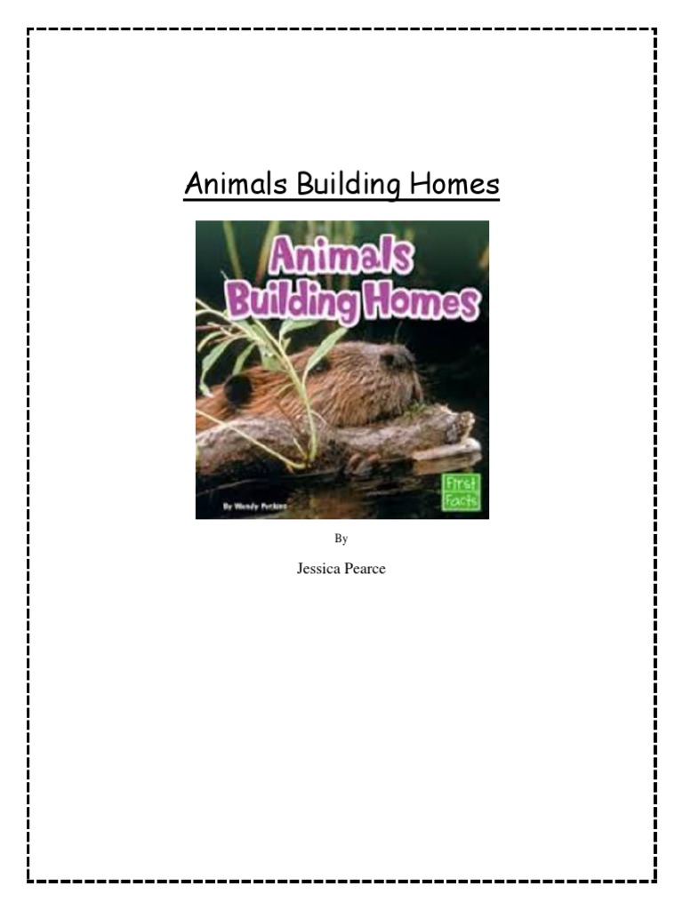 Unit Plan-Animals Building Homes | PDF | Reading Comprehension | Plural