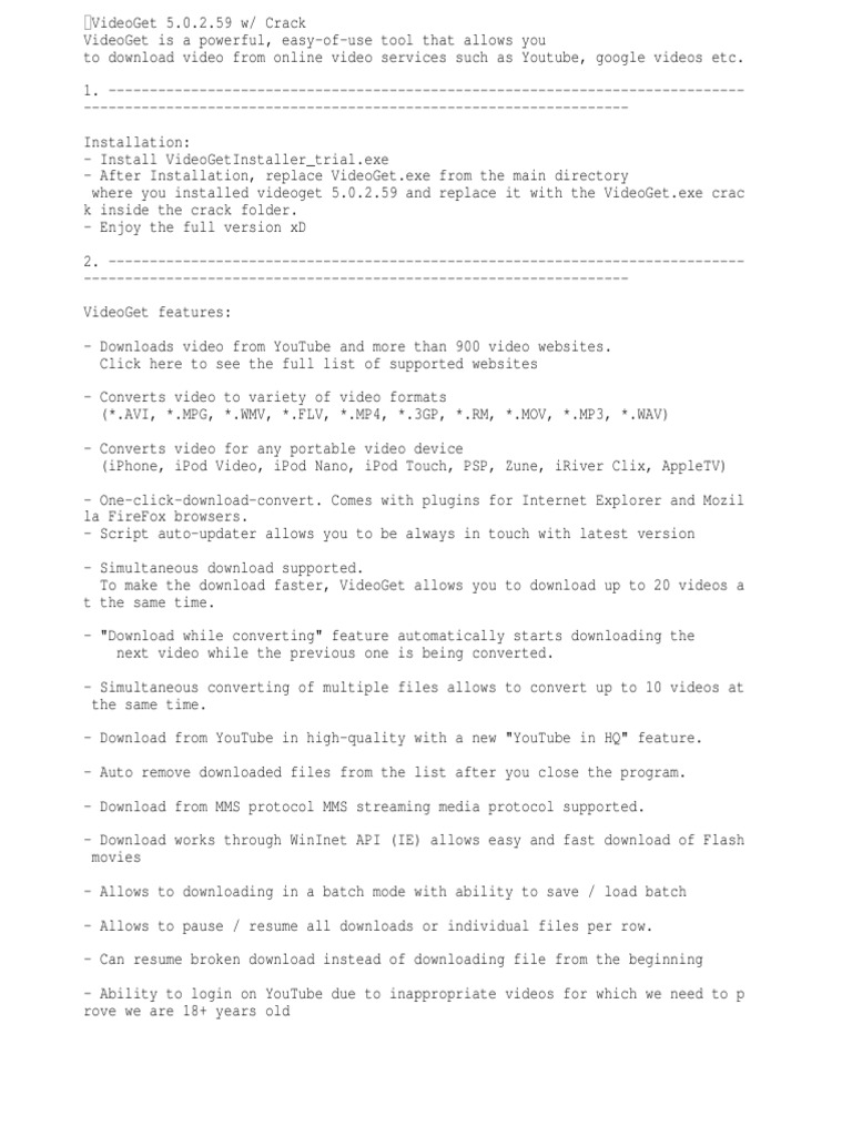 Readme Text For Cracking Gta V PC | PDF | You Tube | Software