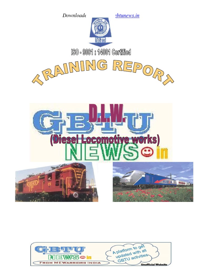 Summer Traning DLW Report PDF | PDF