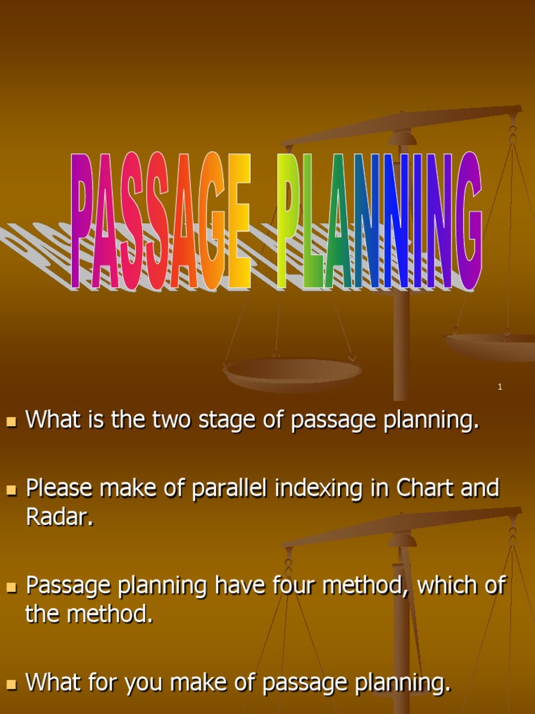 No.21 Passage Planning | PDF