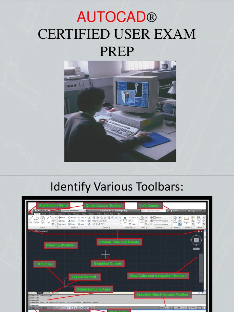 AUTOCAD-CERT Instructions For Testing 20111122 | PDF | Areas Of ...