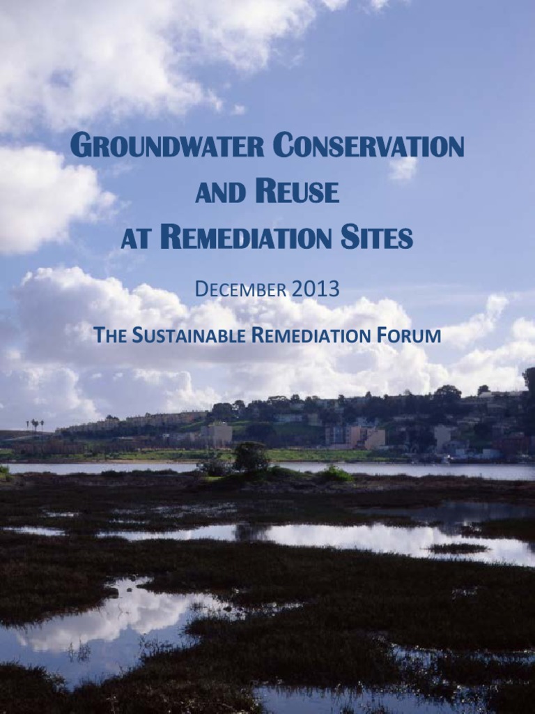 Groundwater Conservation and Reuse_SURF_Dec 2013 | Environmental ...