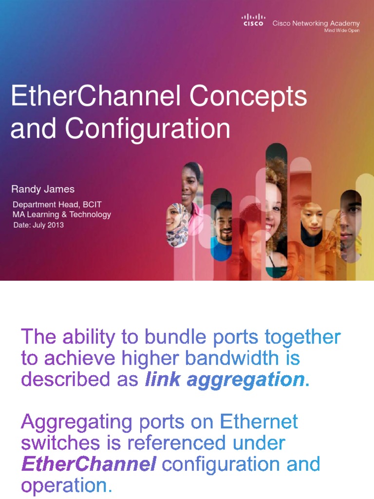 Etherchannel Concepts and Configuration: Randy James | PDF | Network ...