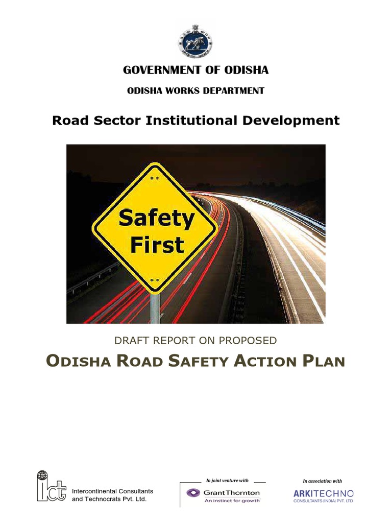 Draft Odisha Road Safety Action Plan: A Multi-Sectoral Approach to ...