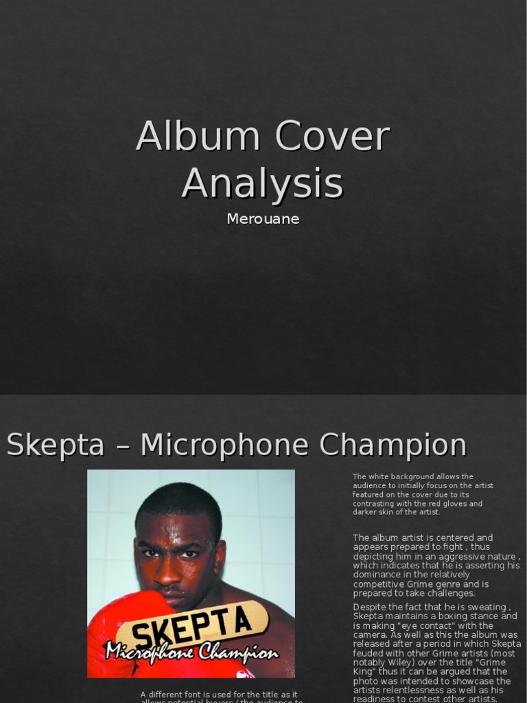 Album Covers Analysis | PDF | Entertainment (General)
